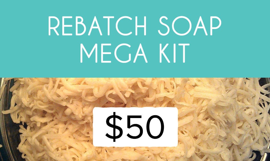Rebatch Soap MEGA Kit – Starfire’s Creations